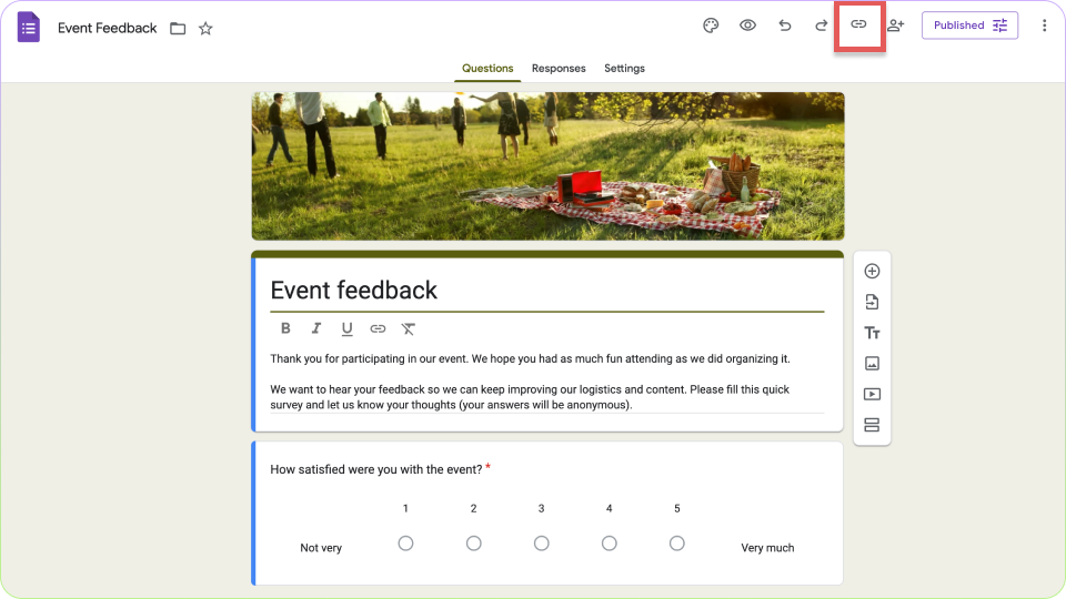 Free Google Form QR Code Generator