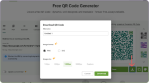 Free Google Form QR Code Generator