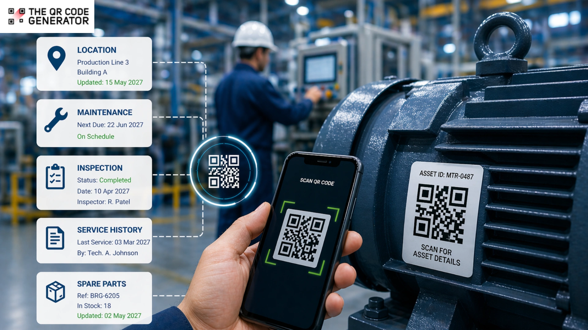 How To Use QR Codes for Asset Management in Manufacturing